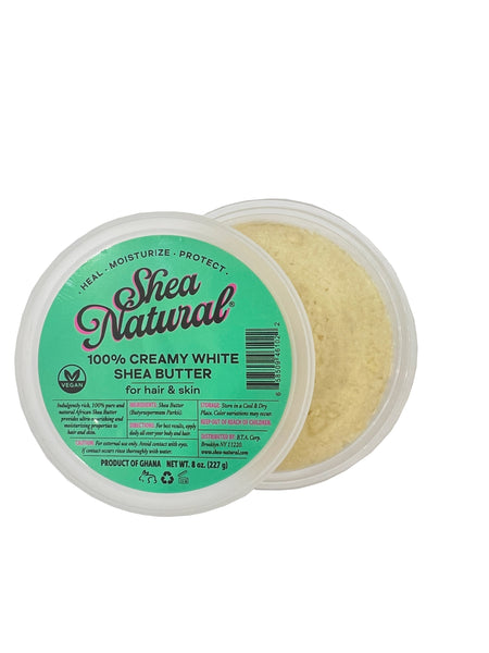 Shea Natural Creamy White Shea Butter 8oz wholesale | Back2Africa.com