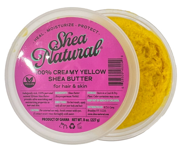 Shea Natural Wholesale Creamy African Shea Butter 8oz | Back2Africa